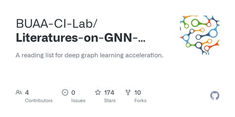 GitHub BUAA CI Lab Literatures On GNN Acceleration A Reading List For Deep Graph Learning
