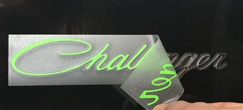 Dodge Challenger Script Logo