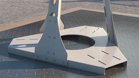 Bird Detection System With Surveillance Camera 3d Model 39 3ds Blend C4d Fbx Max Ma