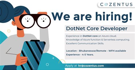 cozentus on linkedin hiringdevelopers dotnetdevelopers azurecloud