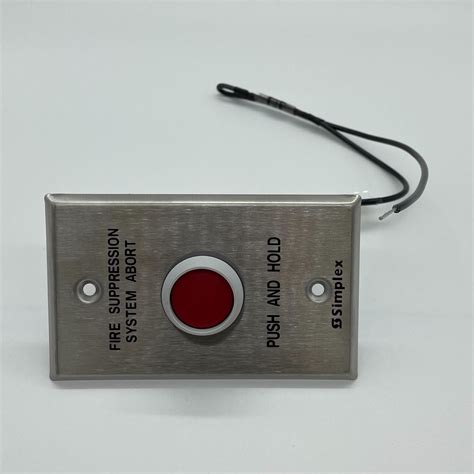 Simplex 2080 9067 Abort Switch