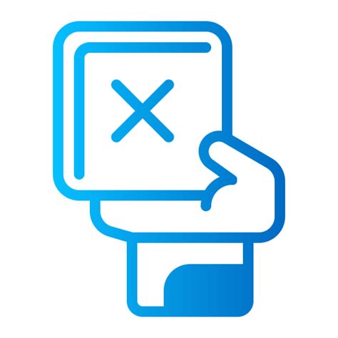 Fault Generic Gradient Outline Icon Freepik