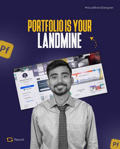 muhammad ahsan khan on linkedin portfolio is your landmine without a