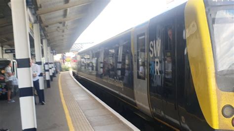 Class 444 And 158 At Staines Carrying Passengers Ruktrains