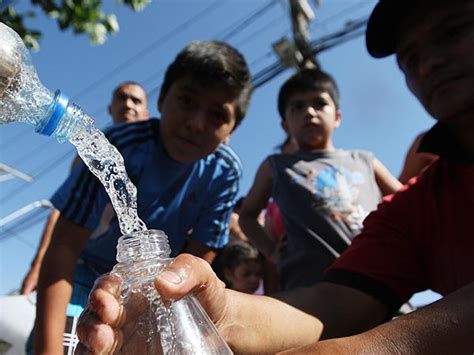 Chile 4 Millones De Personas Sin Agua En Santiago Infobae