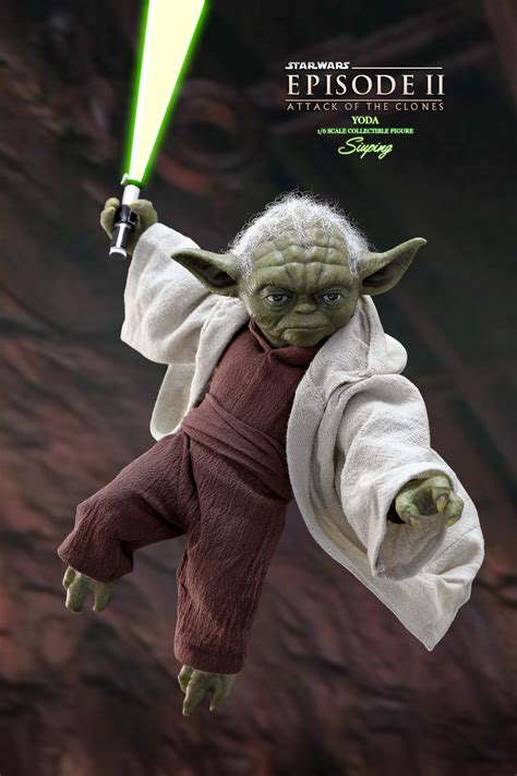 Hot Toys Yoda Aotc 16 Scale Figure Bilder Des Endprodukts
