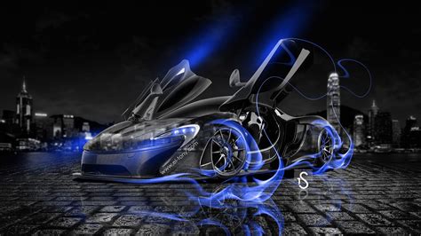 Mclaren P1 Wallpaper Hd Blue