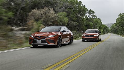 2023 Honda Accord Sport Hybrid Vs Toyota Camry Xse Hybrid Comparison Test