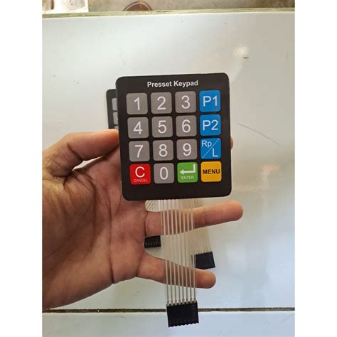 Jual PROMO MURAH Keypad Pertamini Pom Mini Keypad 4x4 Arduino Uno Kipet Standar Pertamini