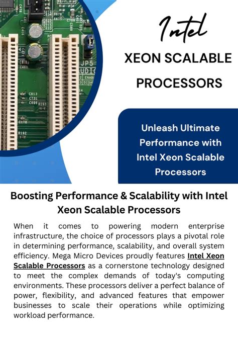 Ppt Boosting Performance And Scalability With Intel Xeon Scalable