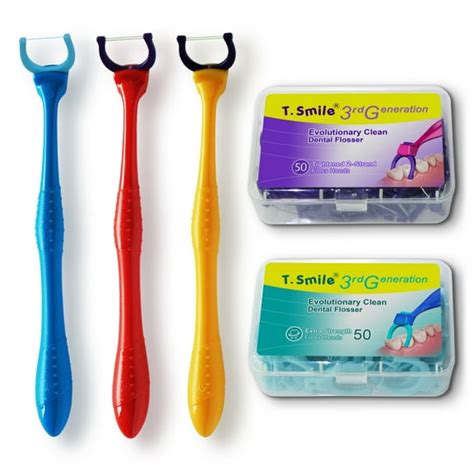 Gum Floss Flossmate Reusable Floss Handle Ergonomic For Tight Spaces