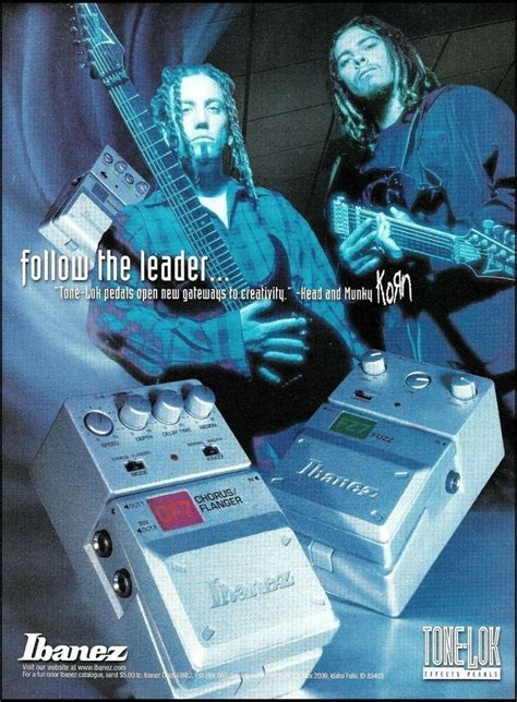 Munky And Head From Korn In 2025 Korn Ibanez Band Posters