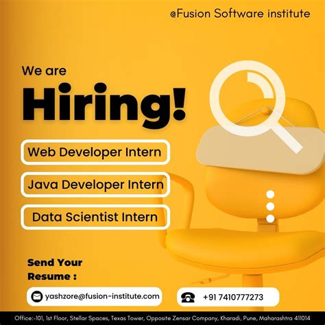 Fusion Software Institute Kharadi Pune On Linkedin Techinternship