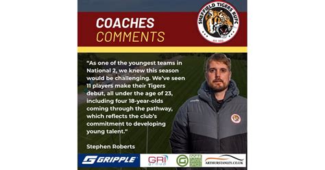 Coaches Comments