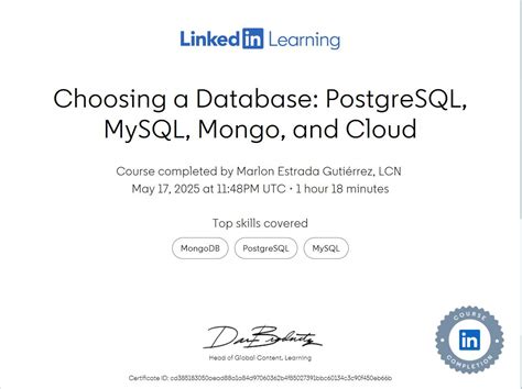 Datascience Database Businessintelligence Dataengineering Marlon