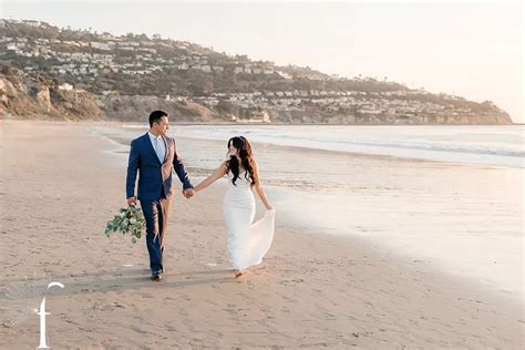 Torrance Beach Micro Wedding Cindy And Abraham Figlewicz Photography