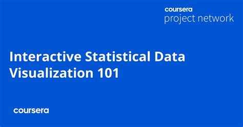 Interactive Statistical Data Visualization 101