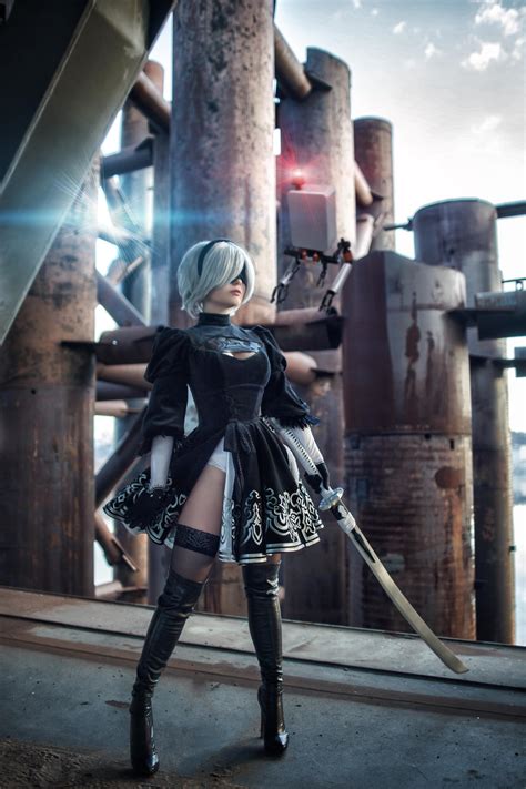 Self 2B From Nier Automata Cosplay By Fenix Fatalist R Cosplay