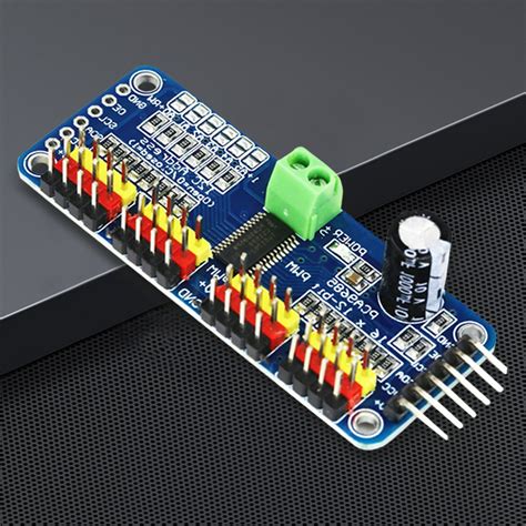 módulo de 16 canales 16 canales 12 bits pwm servocontrolador i2c