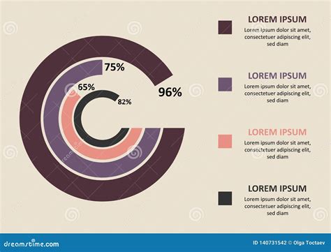 Business Data Visualization Process Chart Abstract Elements Of Graph Diagram With Steps