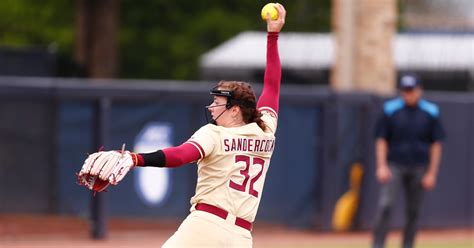 Florida State Pitcher Kathryn Sandercock Pitches Perfect Game To Lift