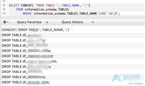 MySQL想实现sql语句进行批量删除数据库或表而引发的熬夜探究 A网络资讯门户 MySQL想实现sql语句进行批量删除数据库或表而引发的熬夜探究 A网络资讯门户