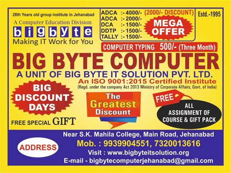 Welcome To Big Byte Computer