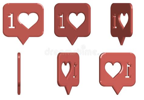 New Counter Notification Icon Follower New Icon Like 1 Symbol Button Social Media Like Ui