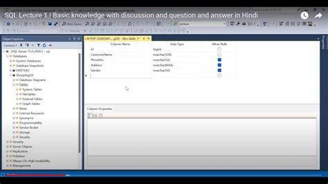 sql lecture 1 basic knowledge with discussion and question and answer