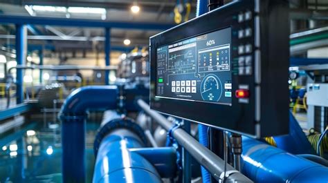 Automated Water Monitoring System In Industrial Factory For Efficient