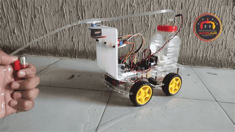 Automatic Fire Fighting Robot Using Arduino MA Robotic