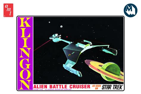 1650 Star Trek The Original Series Klingon Battle Cruiser Model Ki Modelmatic