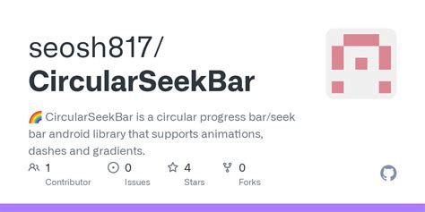 GitHub Seosh CircularSeekBar CircularSeekBar Is A Circular Progress Bar Seek Bar Android