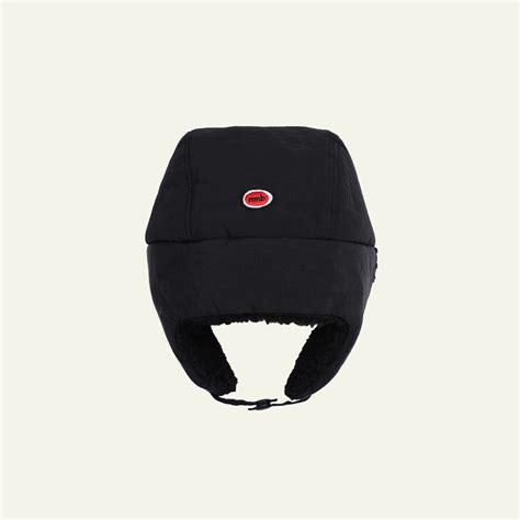 Mmb 므므브 브라운 시어링 트루퍼 햇 I 올블랙 S I Village 에스아이빌리지