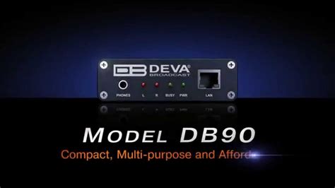 DB90 Compact IP Audio Codec YouTube
