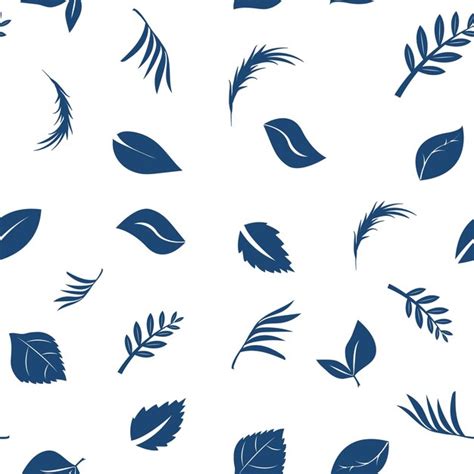 Premium Vector Seamless Pattern Of Leaves Symbolizing Eco Green Energy Ecology Vector Image