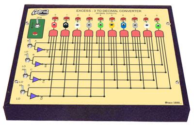 Excess To Decimal Converter Trainer Adtron Technologies