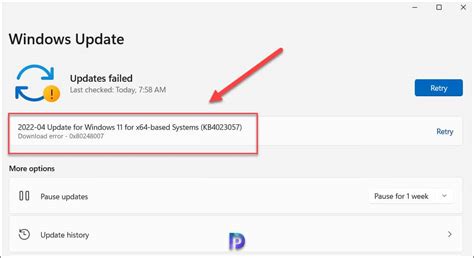 Fix Windows Update Error 0x80248007 In Windows 11