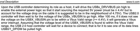 Am335x Usb Host Mode Drvvbus Issue Processors Forum Processors