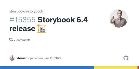 Storybook 6 4 Release Issue 15355 Storybookjs Storybook GitHub