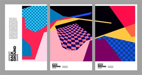 Vector Colorful Geometric Abstract Background For Summer Banner