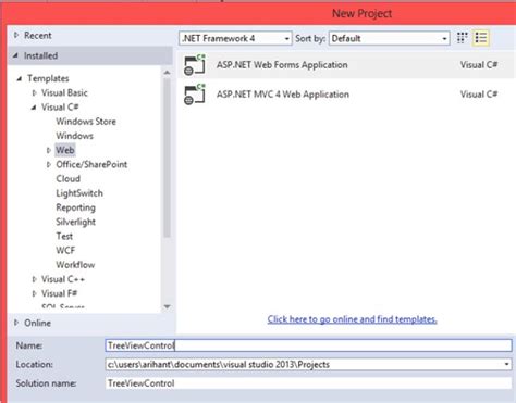 Treeview Control In Asp Net