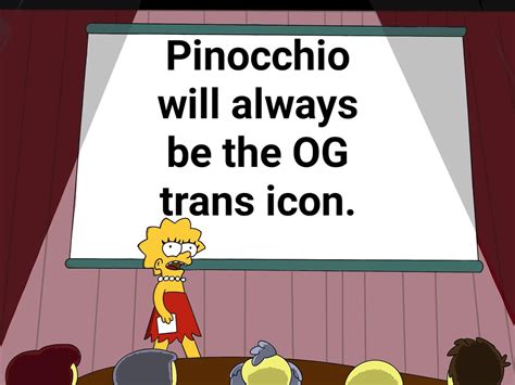 Hear Me Out Pinocchio Is A Trans Human Icon Image Details On The