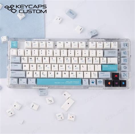 Programmer Coding Keycap Set 128pc Cherry Profile Pbt Keycaps For