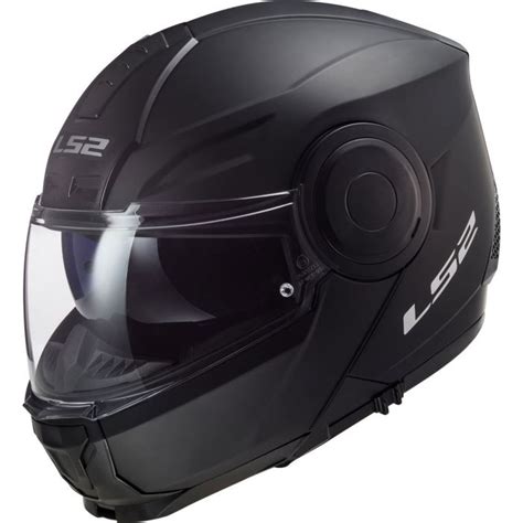 Ls2 Horizon Modular Motorcycle Helmet Matte Black Ls2 Helmets Full Face Street Helmets At Bob