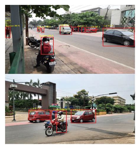 Sample Outdoor Obstacle Detection With The Ssd Model Download Scientific Diagram