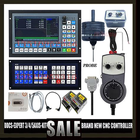 ~ddcs Experts Newly Upgraded 3 4 5 Axis Cnc Controller 3 Edge Finder Latest Extended Keyboard H