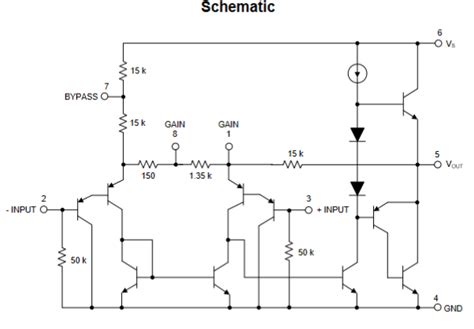 How Does LM386 Allow An Input Past Its Negative Rail Electrical Engineering Stack Exchange