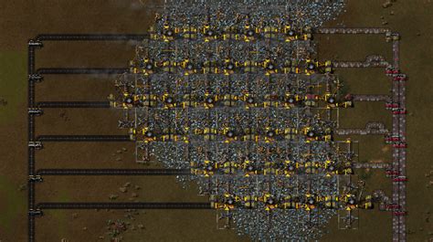 An Interesting Mining Setup Idea I Made What Do You Think R Factorio