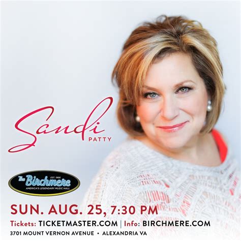 Sandi Patty The Birchmere Alexandria Va August 25 2024